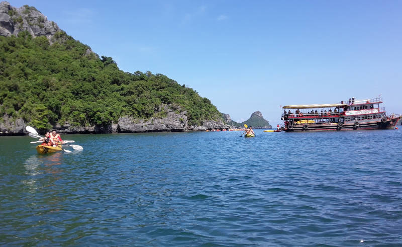 Kayaking in the Gulf of Thailand | Marine Hobby